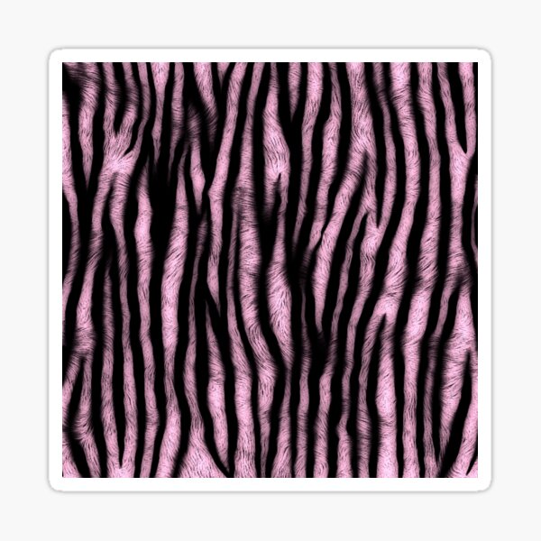 "Light Pink Zebra Print" Sticker for Sale by ColibriArt | Redbubble