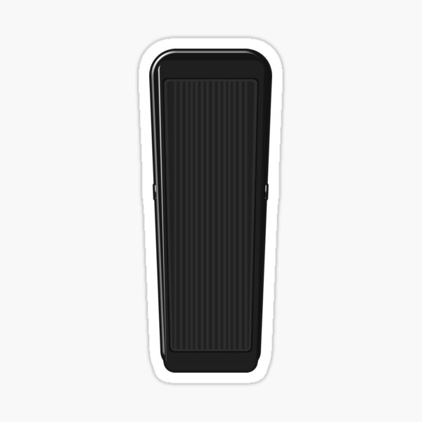 "Wah Pedal" Sticker for Sale by kule-designs | Redbubble