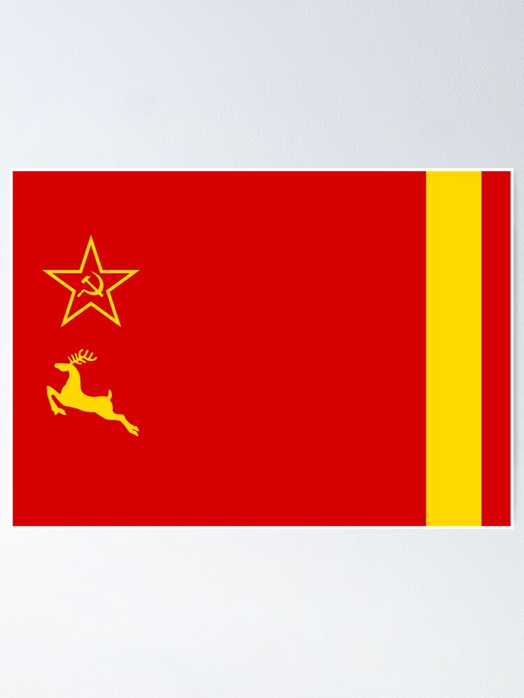 "Ace of Combat Yuktobania Flag" Poster for Sale by ClaytonVisuals ...