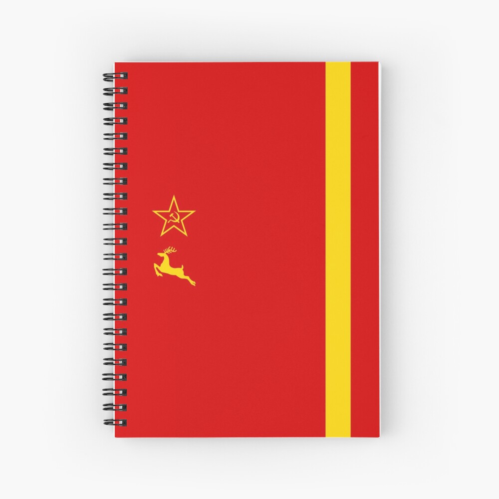 "Ace of Combat Yuktobania Flag" Spiral Notebook for Sale by ...