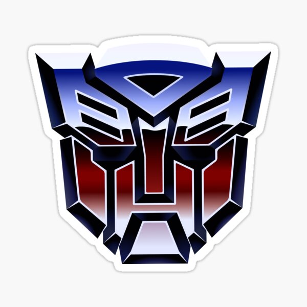 "Autobot Symbol Transformers" Sticker for Sale by AdeelMushtaq | Redbubble