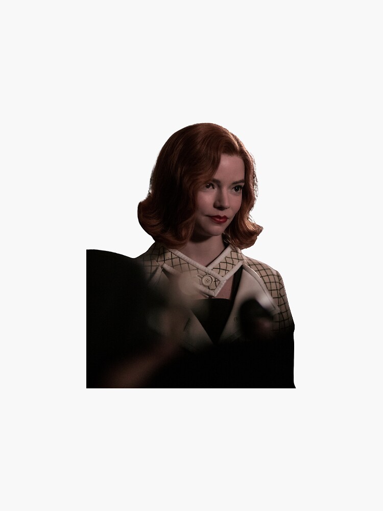 "Beth Harmon" Sticker for Sale by elizul | Redbubble