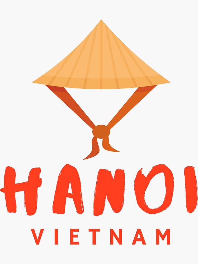 "Hanoi Vietnam Travel" Sticker for Sale by luisgmilioni | Redbubble