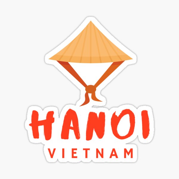 "Hanoi Vietnam Travel" Sticker for Sale by luisgmilioni | Redbubble