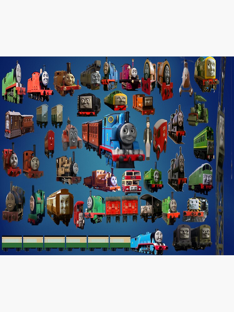 "THOMAS & FRIENDS CLASSIC MODEL SERIES CHARACTER SERIES 1-5 BLUE ...