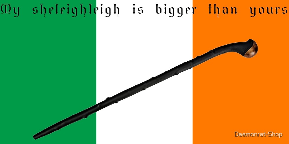 "My sheleighleigh is bigger than yours" by Hea13y | Redbubble