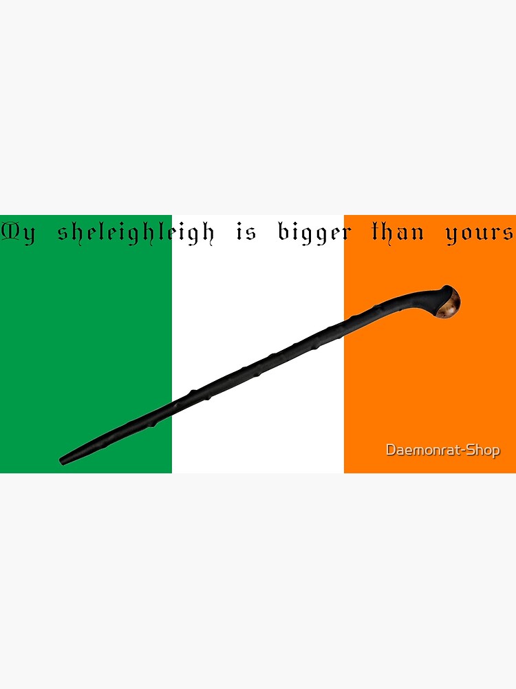 "My sheleighleigh is bigger than yours" Art Print by Hea13y | Redbubble