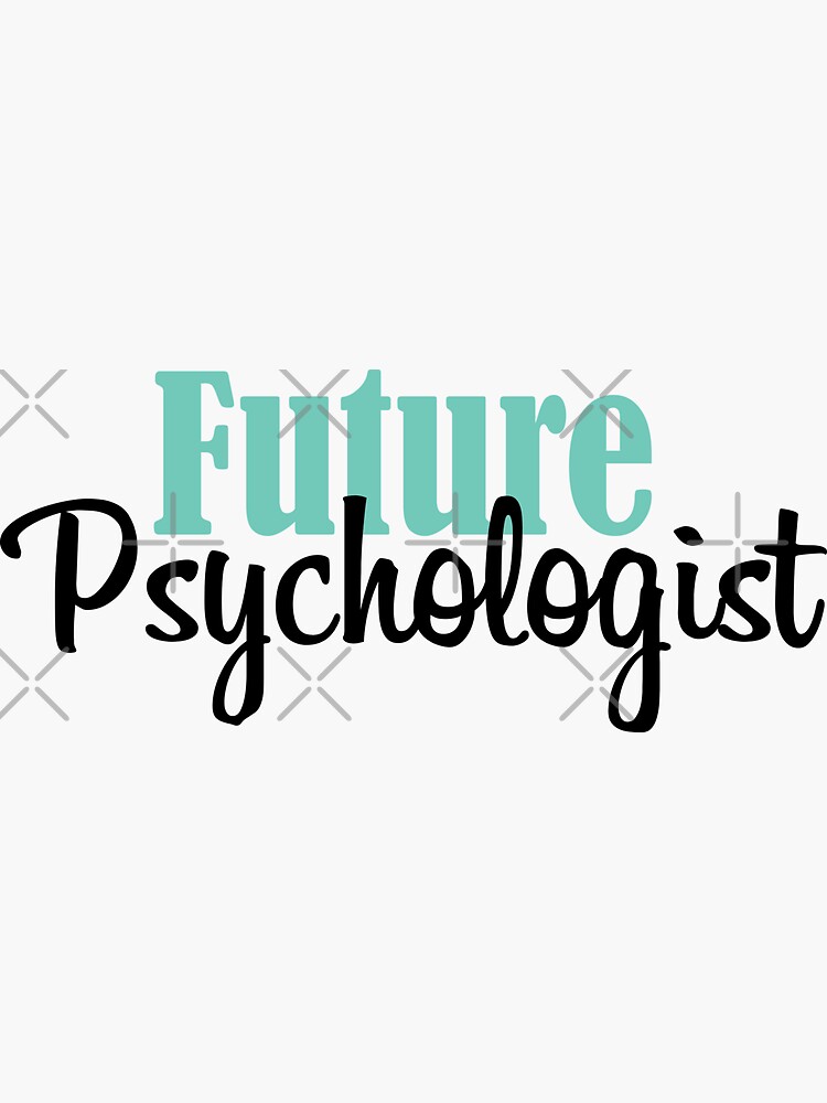"Future psychologist" Sticker for Sale by esraatobolat | Redbubble