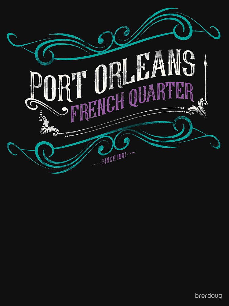 "Port Orleans French Quarter" T-shirt for Sale by brerdoug | Redbubble ...
