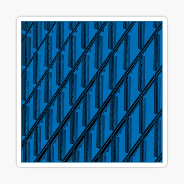 "Navy Blue - Abstract Art" Sticker by amazimals | Redbubble
