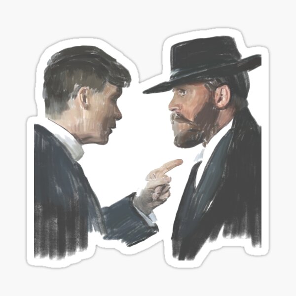 "Peaky Blinders " Sticker for Sale by yarphsa27 | Redbubble