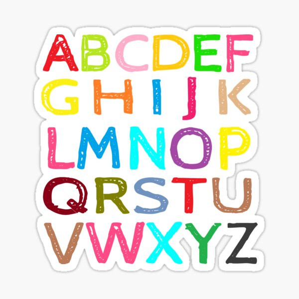 Sticker « Abc Svg, Abc Design, Abc Elemeno, Teacher Svg, Back to School ...