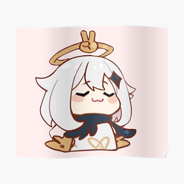 Póster «Paimon Genshin Impact Chibi» de Modud | Redbubble