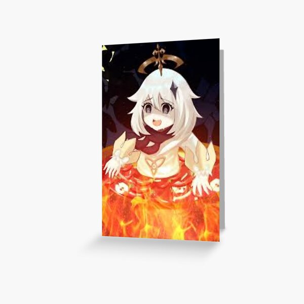 "Paimon Genshin Impact Emergency " Greeting Card for Sale by Modud ...