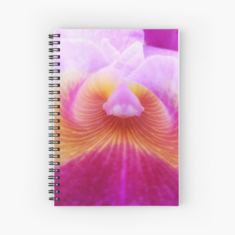 "Cattleya Orchid" Spiral Notebook for Sale by rom01 | Redbubble