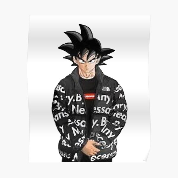 Goku Drip Posters | Redbubble