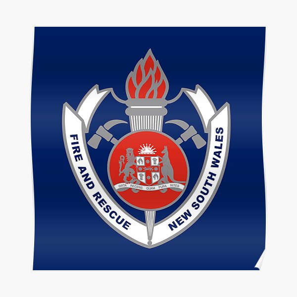 Fire Rescue Nsw Posters | Redbubble