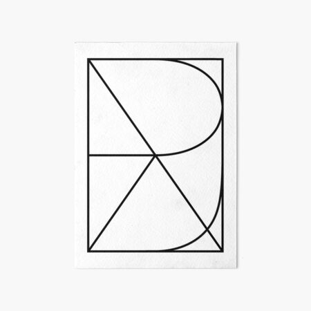 "Andrew Letter Stack" Art Board Print for Sale by theawkwardsloth ...