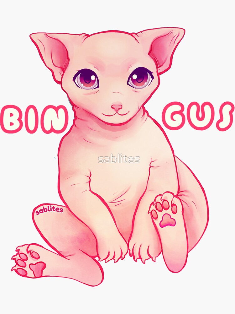 "BINGUS my beloved" Sticker for Sale by sablites | Redbubble