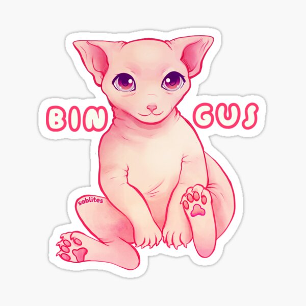 "BINGUS my beloved" Sticker for Sale by sablites | Redbubble