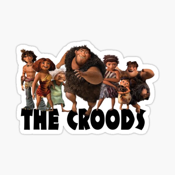 "The Croods Family" Sticker for Sale by 5M-SM | Redbubble