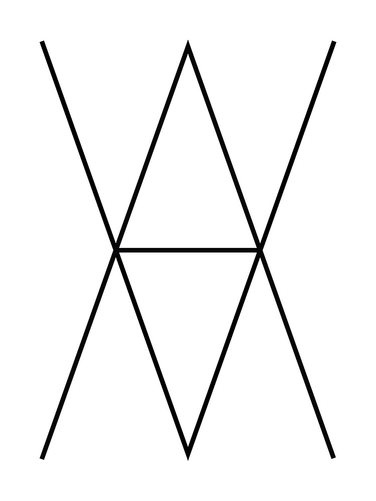 "Ava Letter Stack" Poster for Sale by theawkwardsloth | Redbubble