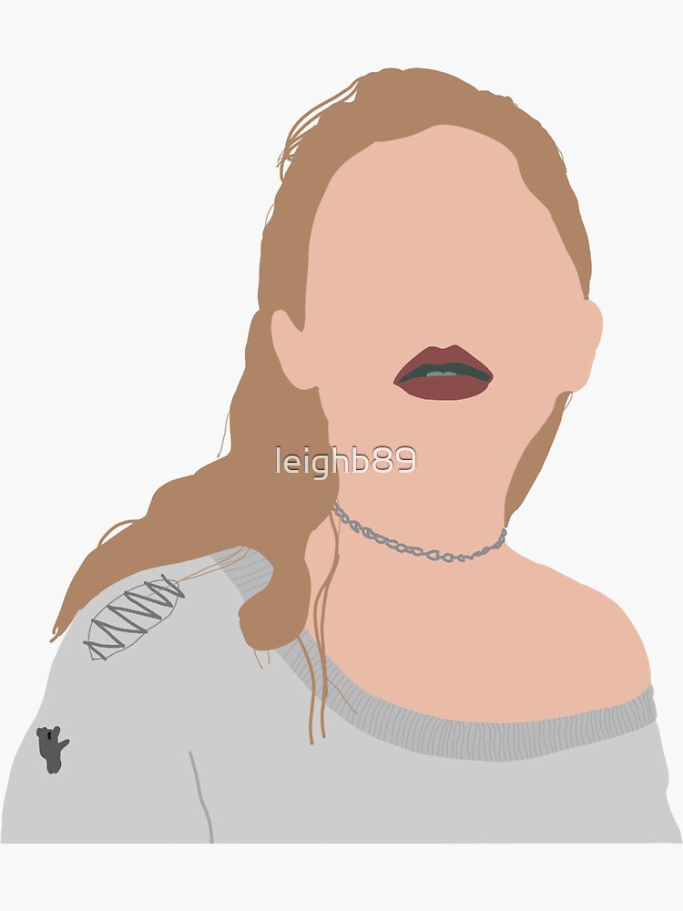 "Taylor Swift reputation Album Cover" Sticker by leighb89 | Redbubble