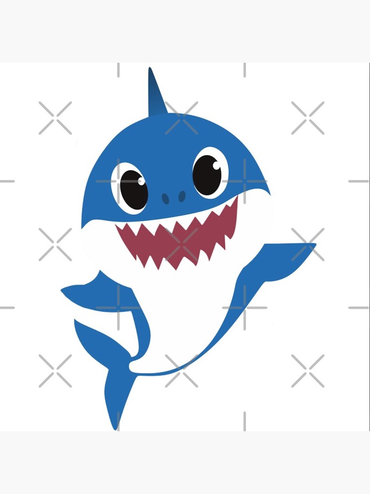 "Daddy Shark " Sticker for Sale by Alex172 | Redbubble