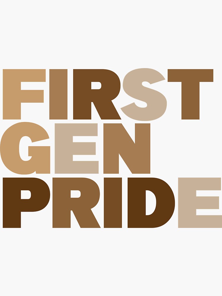 "First Generation Pride" Sticker for Sale by kikyscorner | Redbubble