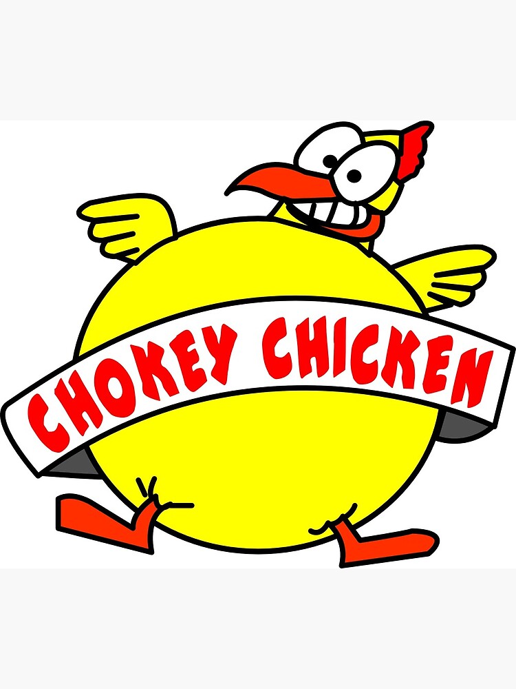 "Chokey Chicken Logo" Art Print by beerhamster | Redbubble