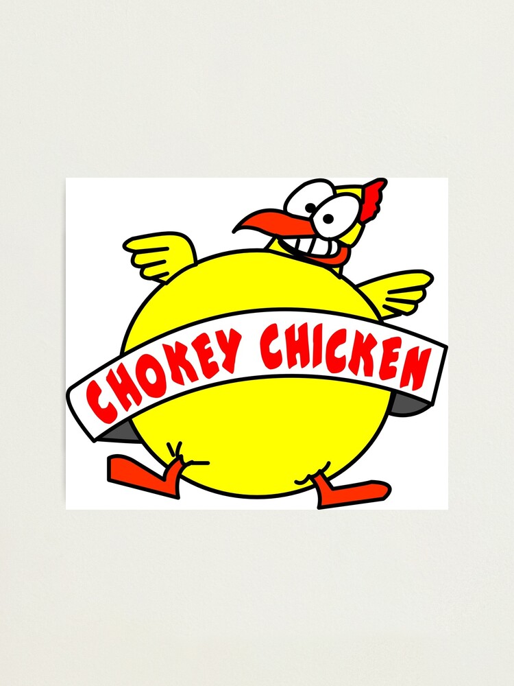 "Chokey Chicken Logo" Photographic Print for Sale by beerhamster ...