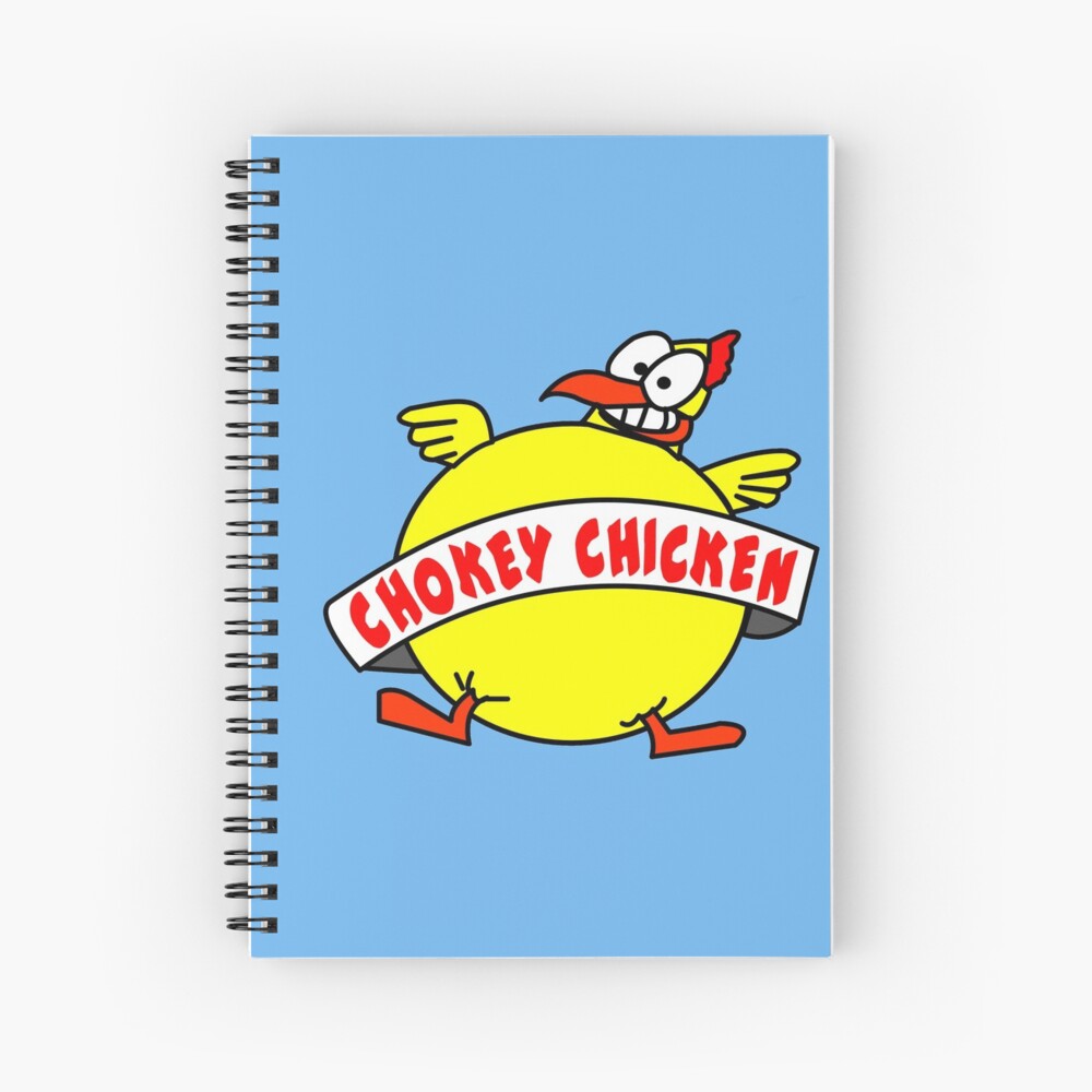 "Chokey Chicken Logo" Spiral Notebook by beerhamster | Redbubble
