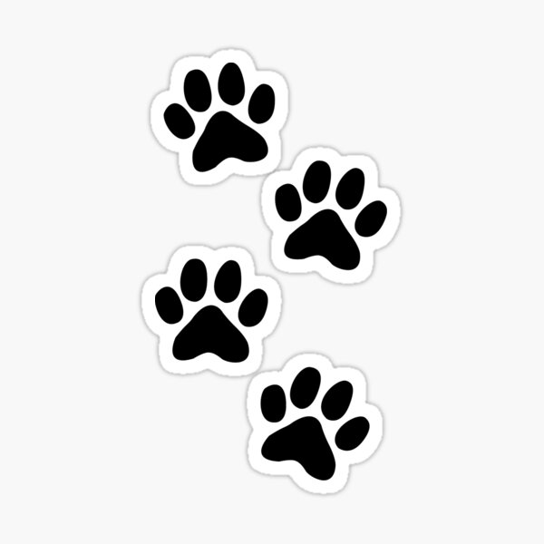 "Little Cat Paws" Sticker by Angelfood67 | Redbubble
