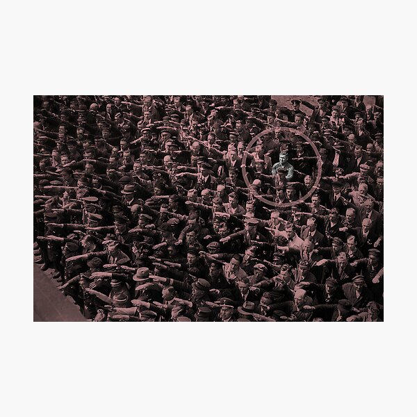 "The Hero August Landmesser 4x Superresolution (AI enhanced ...