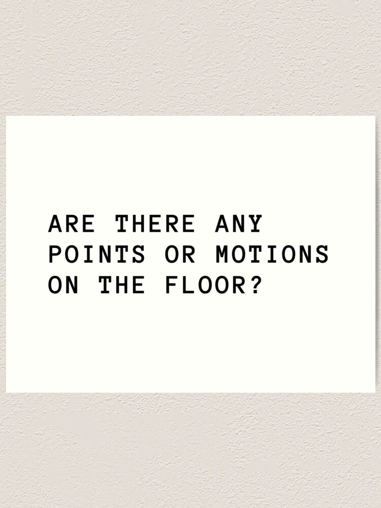 "Model United Nations - Are There Any Points or Motions On the Floor ...