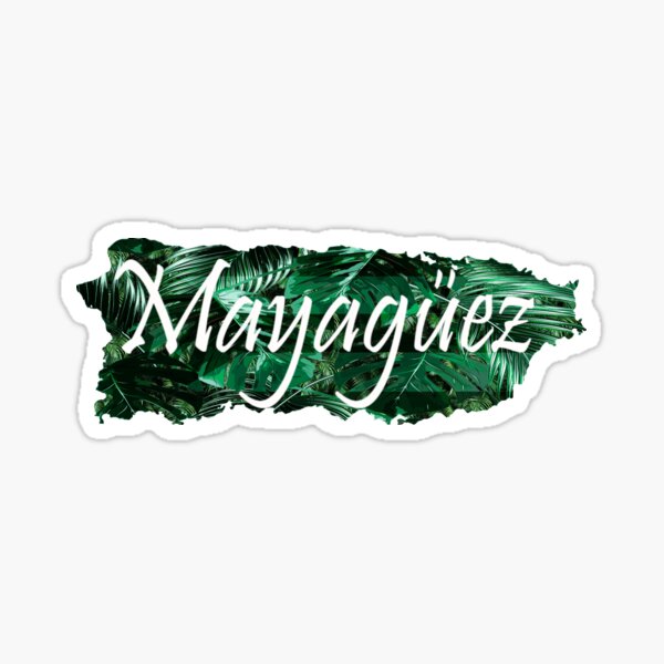 "mayaguez Puerto Rico" Sticker for Sale by Tumbao | Redbubble