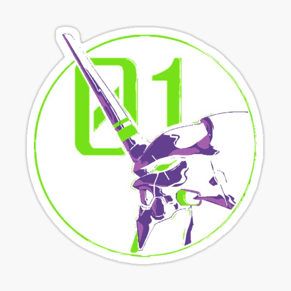 "Unit 01 " Sticker for Sale by townsendreinaf | Redbubble