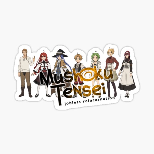 "Mushoku Tensei: Jobless Reincarnation " Sticker by boluwatiwi | Redbubble