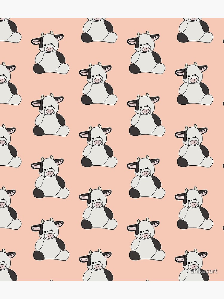 "aesthetic cow plushie " Backpack for Sale by anikasart | Redbubble
