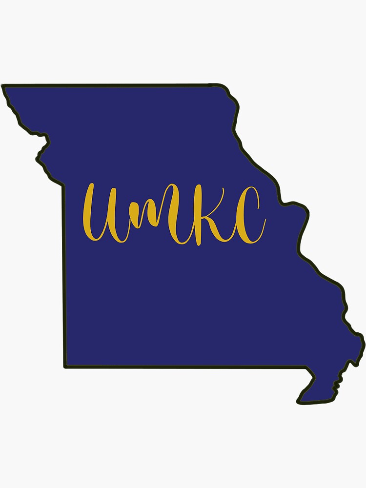 "University of Missouri Kansas City Roos" Sticker for Sale by ...