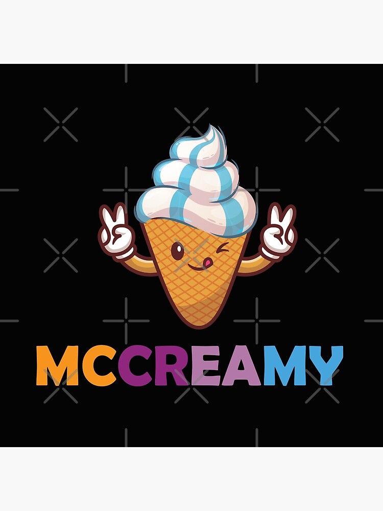 "MCCREAMY" Poster for Sale by Elhon | Redbubble