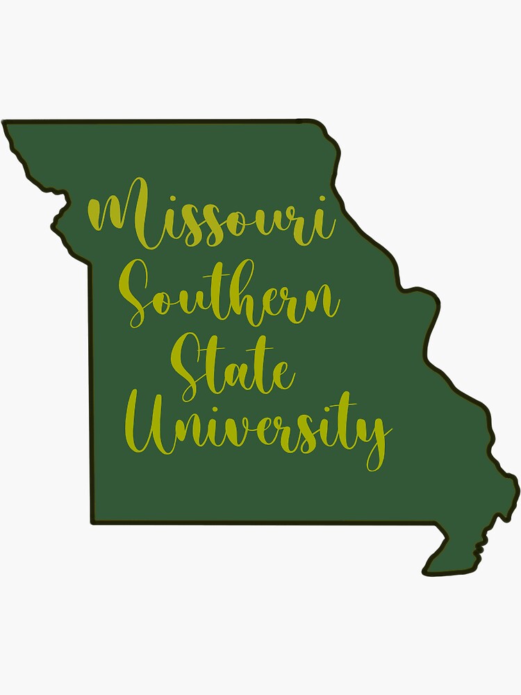 "Missouri southern state university lions" Sticker for Sale by ...