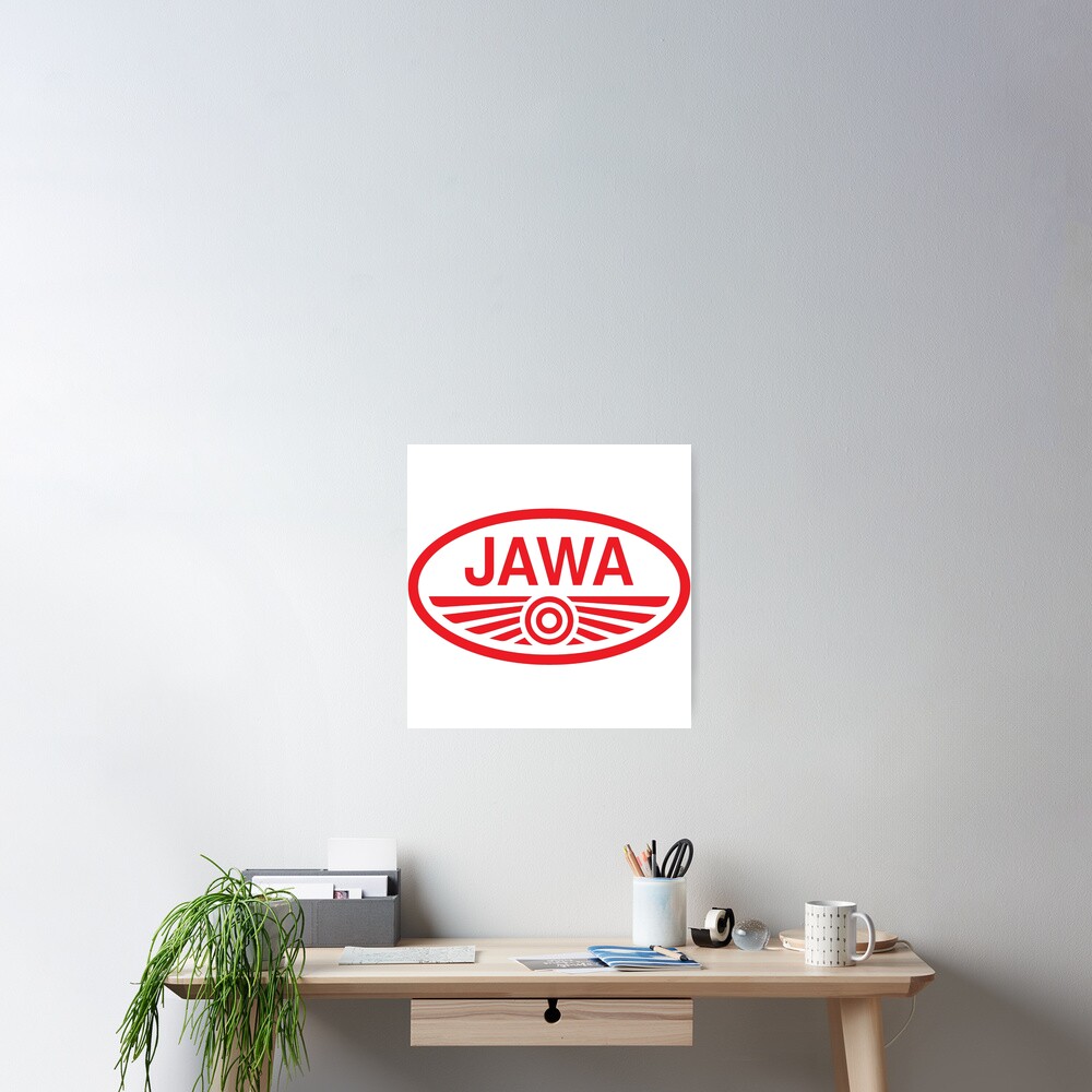 "JAWA Motorcycle Classic Logo" Poster for Sale by allnewproducts ...