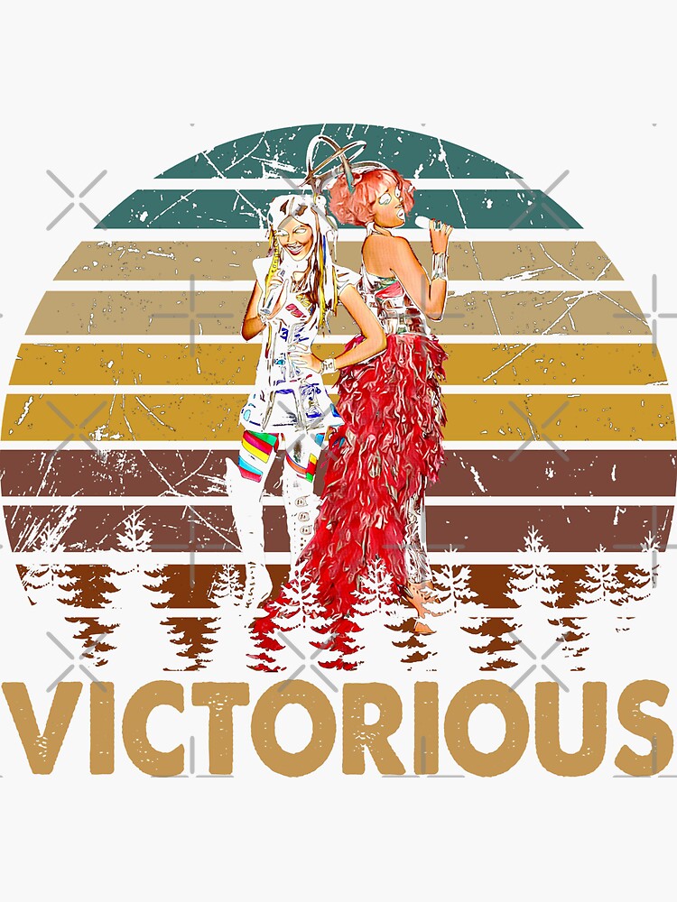 "Victorious TV Series Main Characters Art" Sticker by ChristopherErn7 ...