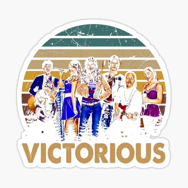 "Graphic Victorious Series Main Characters" Sticker by ChristopherErn7 ...