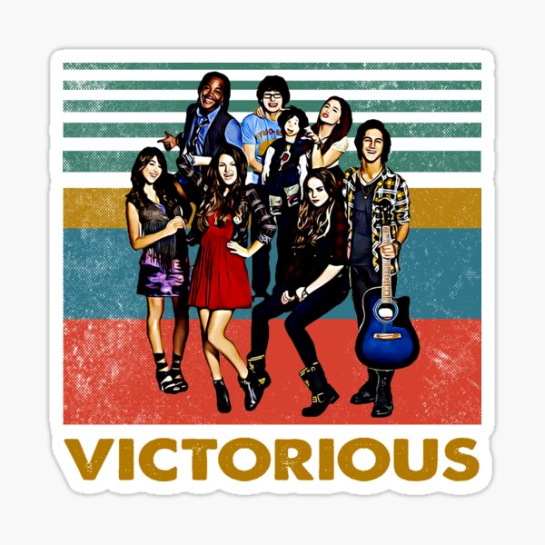 "Victorious TV Sitcom Characters Classic Design" Sticker for Sale by ...