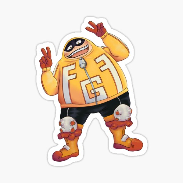 "The BMI Hero: Fatgum (no background)" Sticker for Sale by Philip-the ...