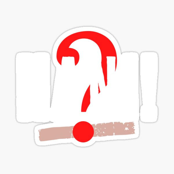 "nani!?" Sticker for Sale by SING2 | Redbubble