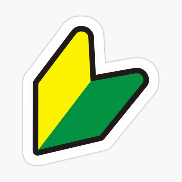 "Wakaba Mark" Sticker for Sale by enrique-ruckus | Redbubble