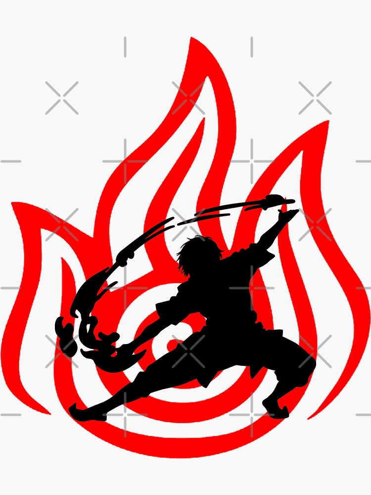 "zuko firebender" Sticker by solehongacengan | Redbubble